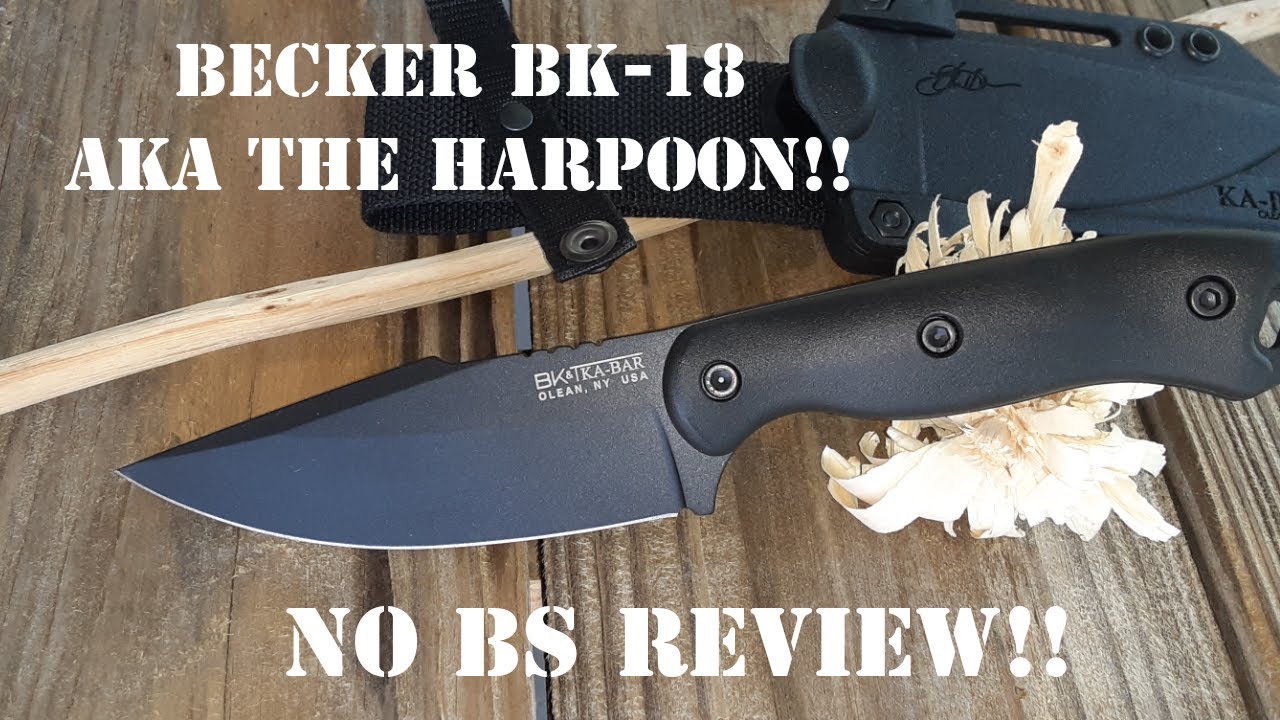BECKER BK-18 aka Becker Harpoon First Impressions #Bushcraft #Survival ...