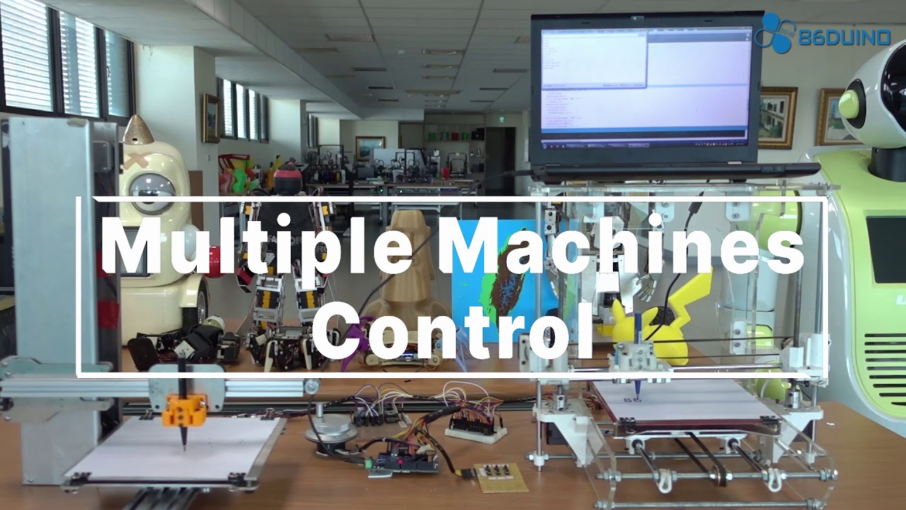 86Duino Motion86 library DEMO - YouTube