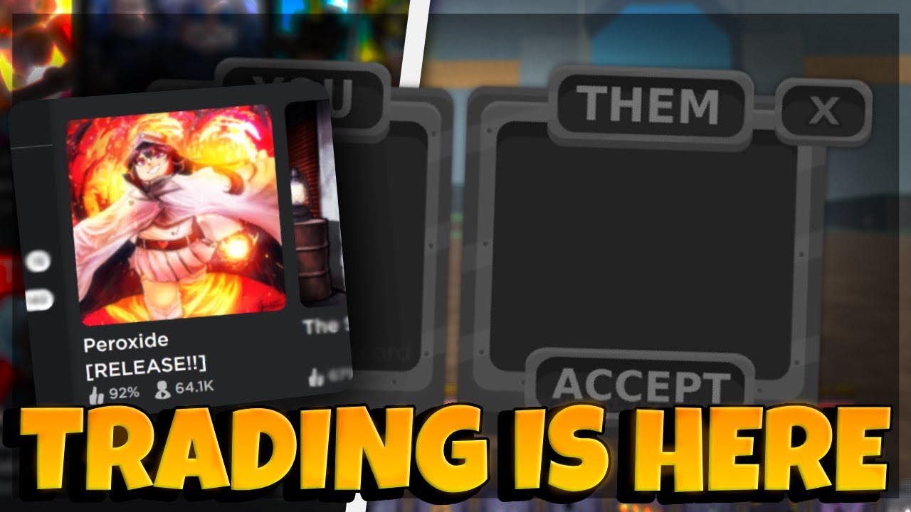 TRADING Will Be Added To Peroxide... - YouTube