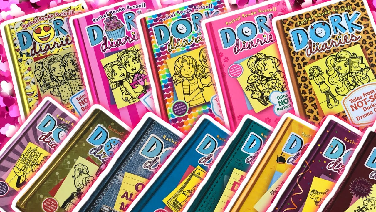 My EXTREMELY Updated Dork Diaries Collection!! - YouTube