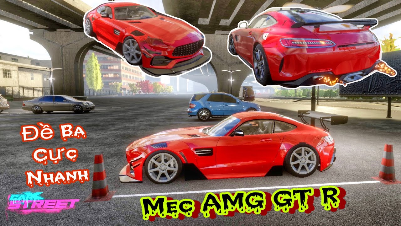 (CarX Street) Test Xe Mec AMG GTR chạy solo với cả nissan r35 - YouTube
