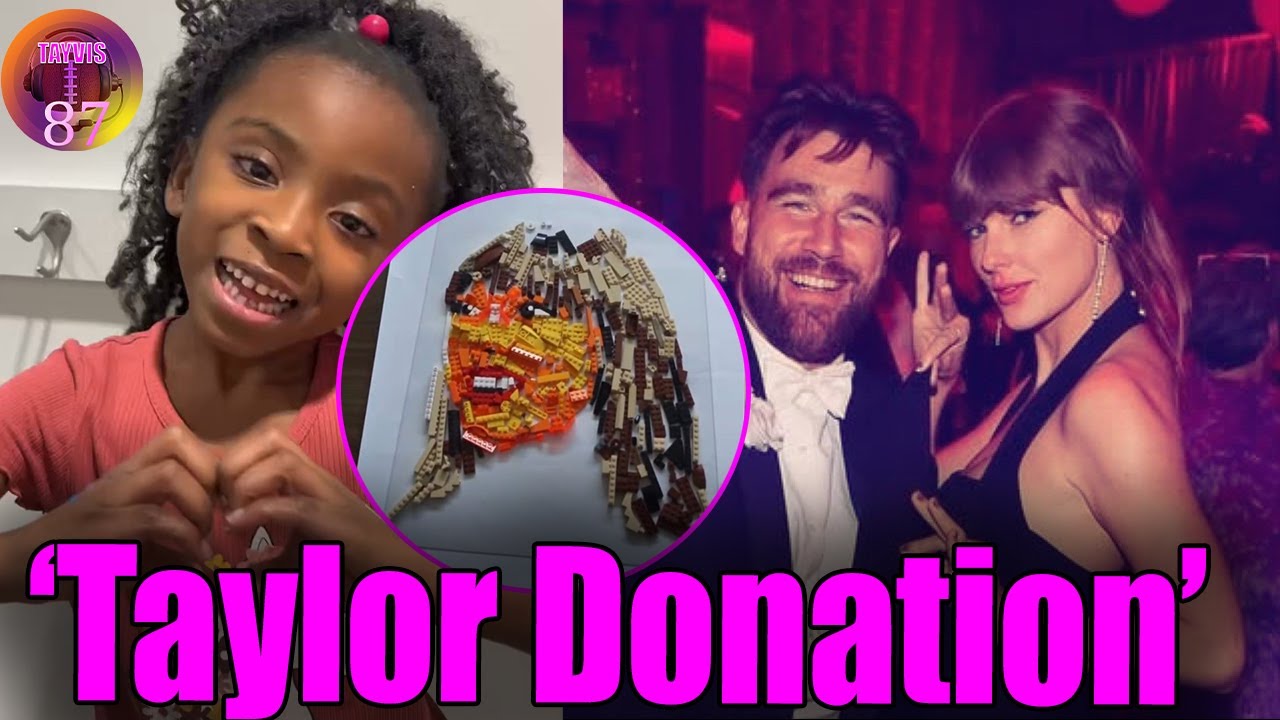 OMG! Taylor Swift gave a $250k donation to Travis Kelce's Charity in ...