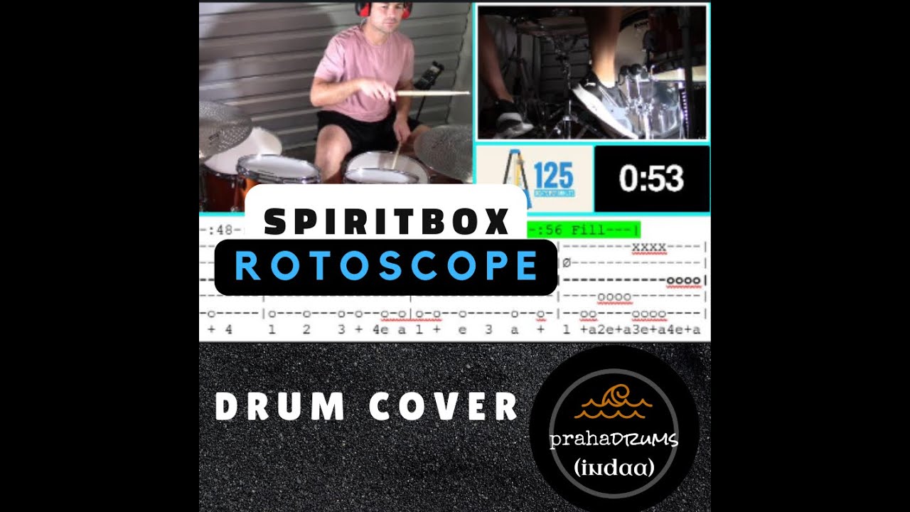 Spiritbox Rotoscope Drum Cover by Praha Drums Official (61.c) - YouTube