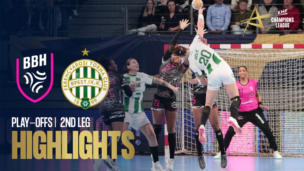 Brest Bretagne Handball vs FTC-Rail Cargo Hungaria | Play-offs | EHF ...