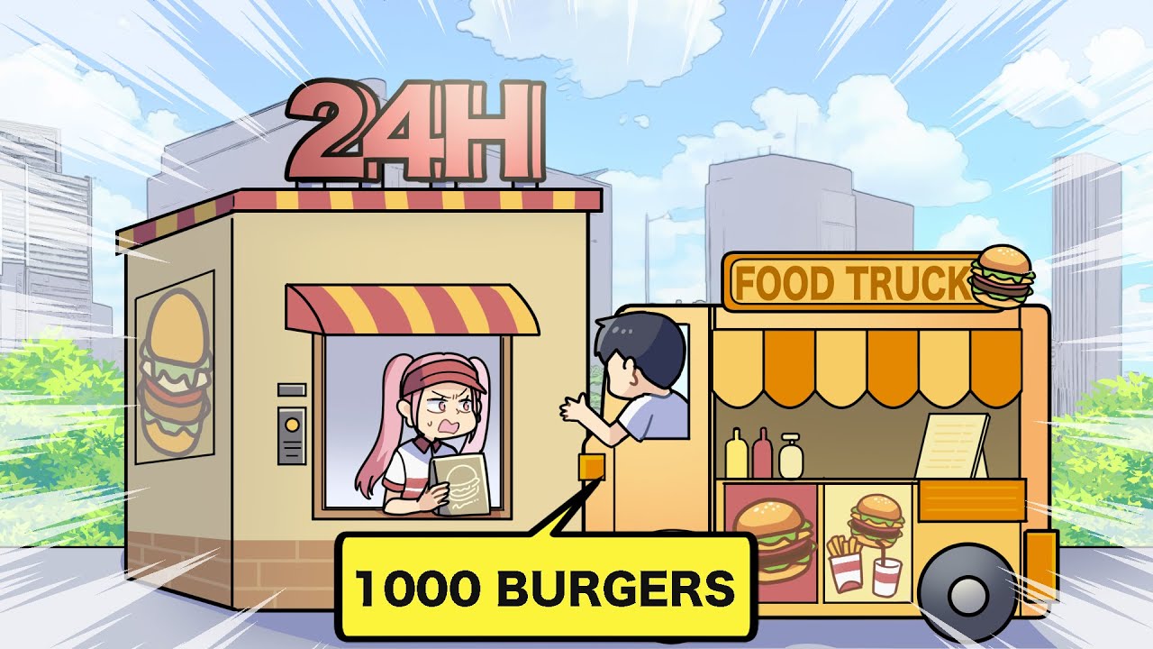 Weird Food-Truck Came To Our Place To Steal Our Customers?!! 😤 ...