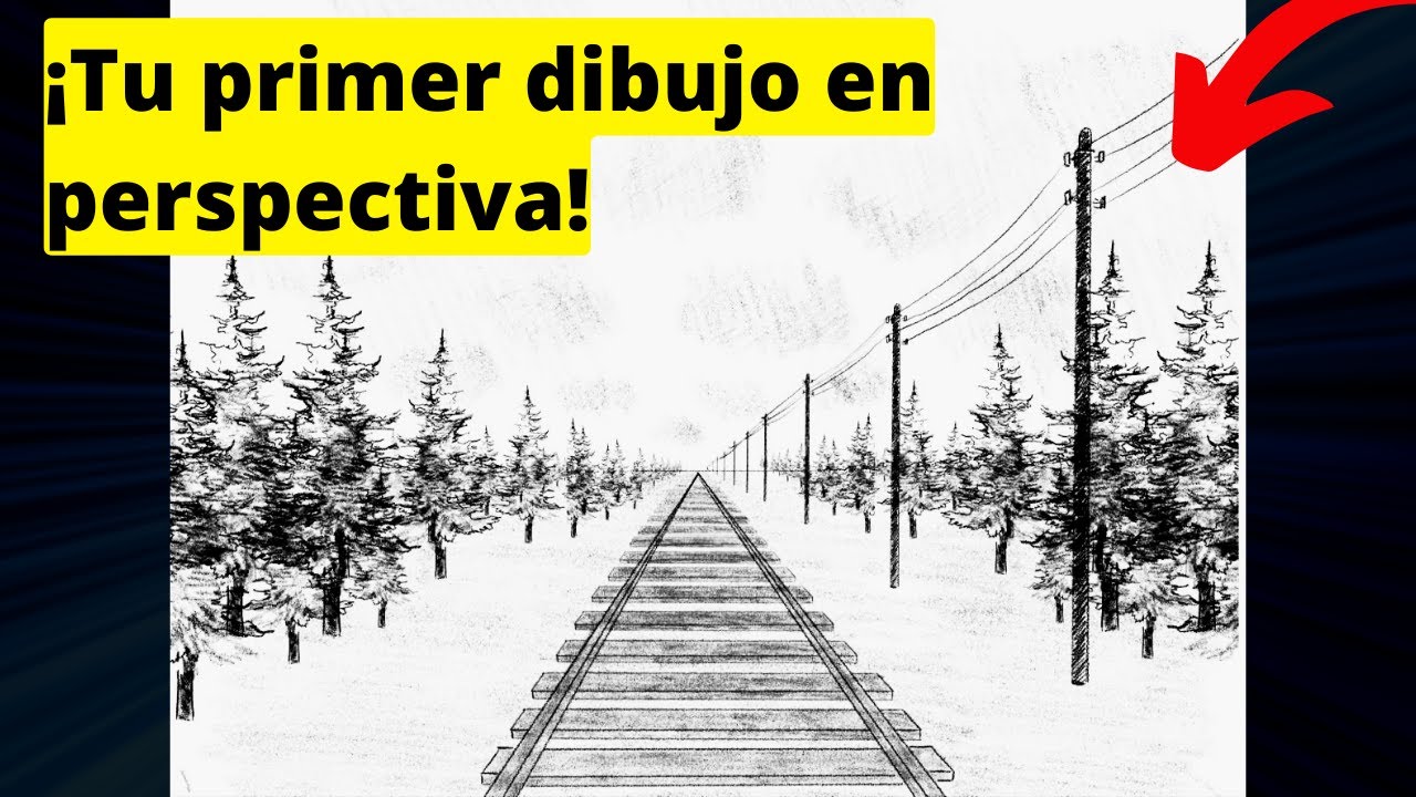 CLASE No. 15: ¿Cómo dibujar un paisaje en perspectiva con un punto de ...