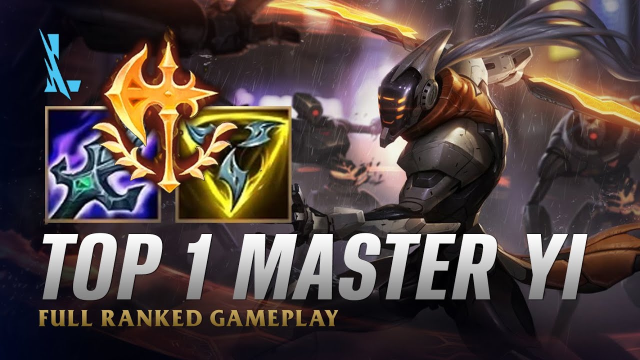 Wild Rift MASTER YI - TOP 1 PROJECT Yi S15 Ranked Gameplay + Build ...