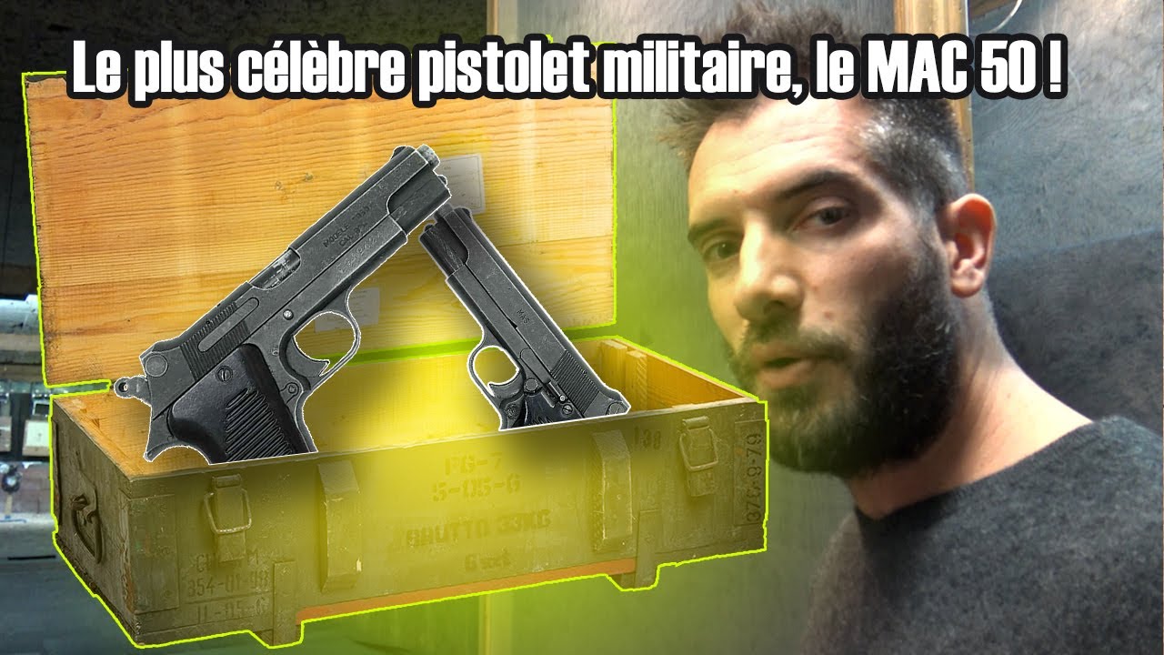 Le plus célèbre pistolet militaire, le PA MAC 50 ! - YouTube