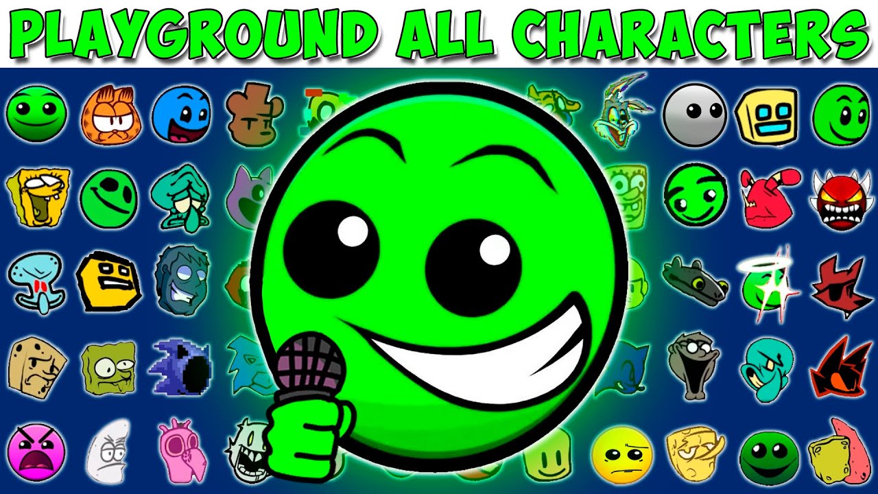 FNF Character Test | Gameplay VS My Playground | ALL Characters Test ...
