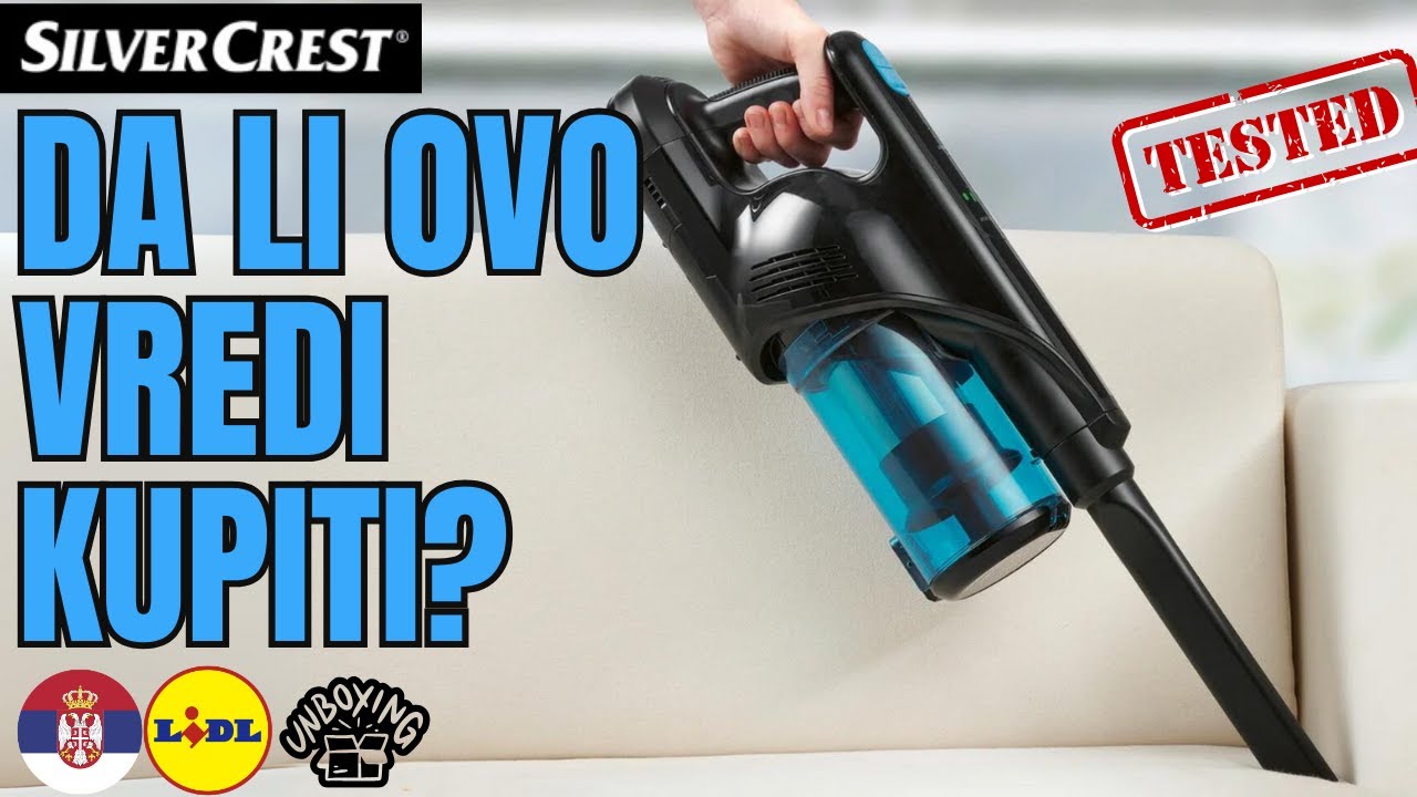 BATERIJSKI CIKLONSKI RUČNI USISIVAČ BOJA VODE SilverCrest AQUA SHAZA 22 ...