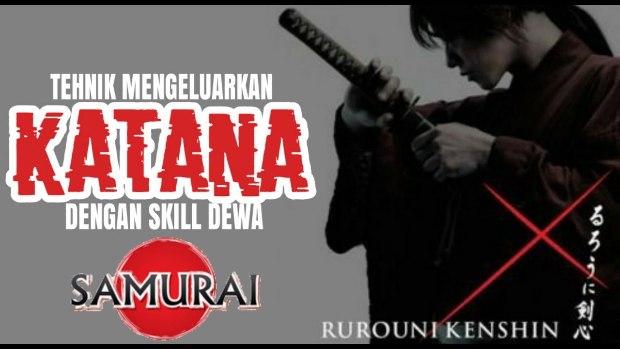 Teknik pedang samurai dengan gaya keren | how to sheath a katana in a ...