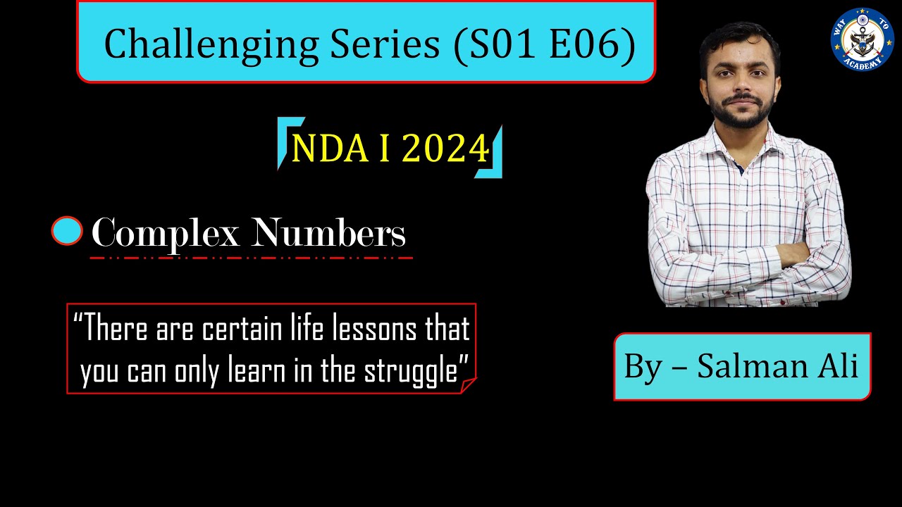 Challenging Series (S01 E06) for NDA Maths by Salman Ali - YouTube
