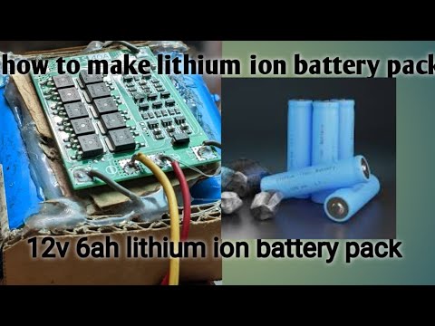 lithium ion battery pack | how to make lithium battery | old laptop ...