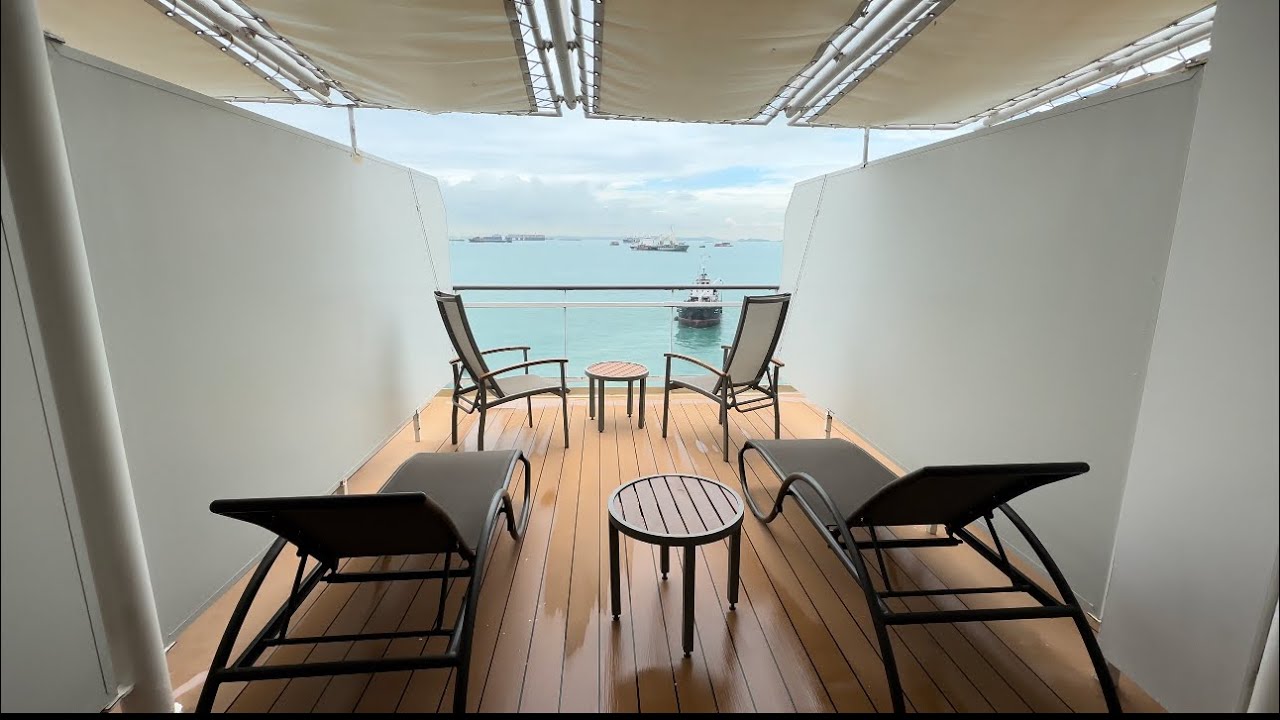 CELEBRITY MILLENNIUM SUNSET Veranda 7206 full tour and review/ CRUISE SINGAPORE to MUMBAI 12/ ...