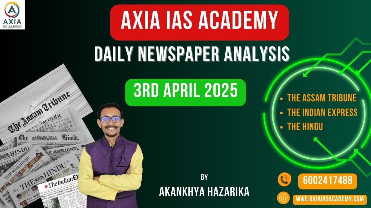 Daily Newspaper Analysis I The Hindu I The Indian Express I Business ...