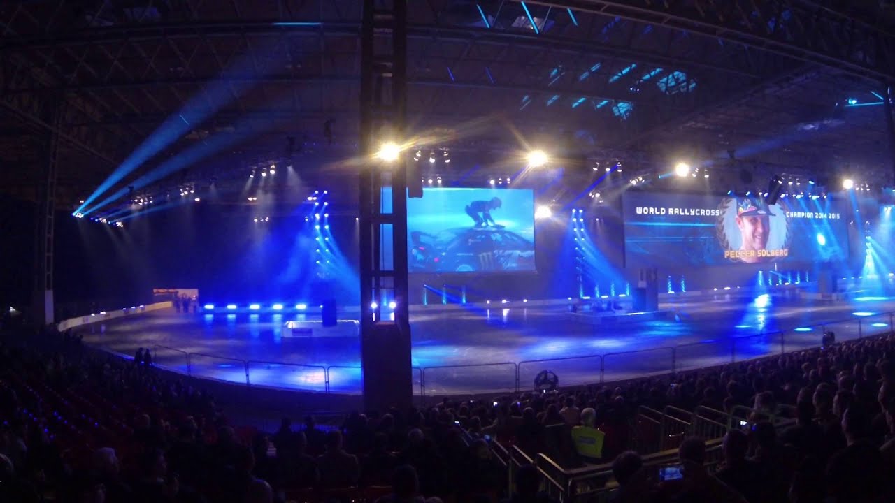 Autosport International Peter Solberg - Live Action Arena - YouTube