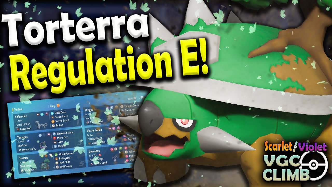 Be SCARED of Shell Smash TORTERRA in Regulation E! | Pokemon Scarlet ...