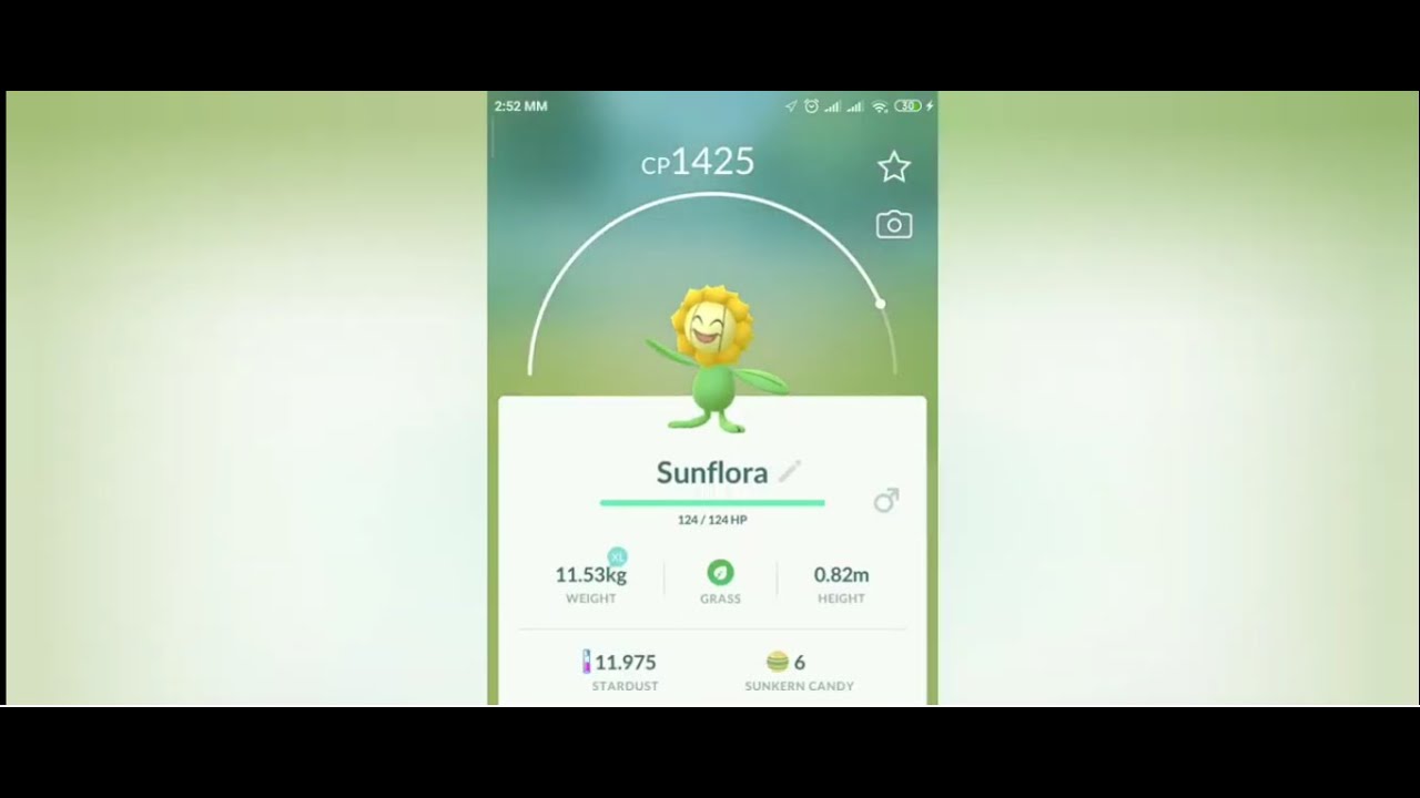 Evolving Sunkern to Sunflora in Pokemon GO ! Trainer Ari - YouTube