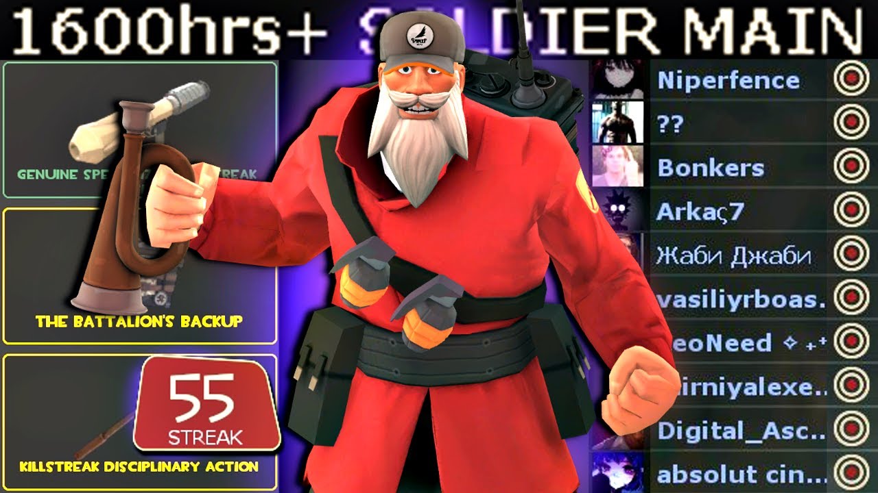 The POWERFUL TEAM Soldier🔸TF2 Gameplay - YouTube