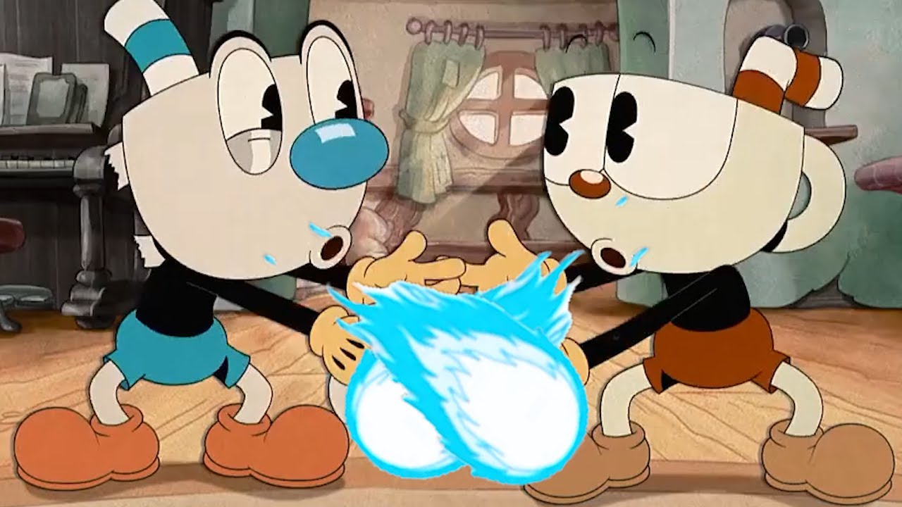 Cuphead And Mugman Uses Ex Move - YouTube