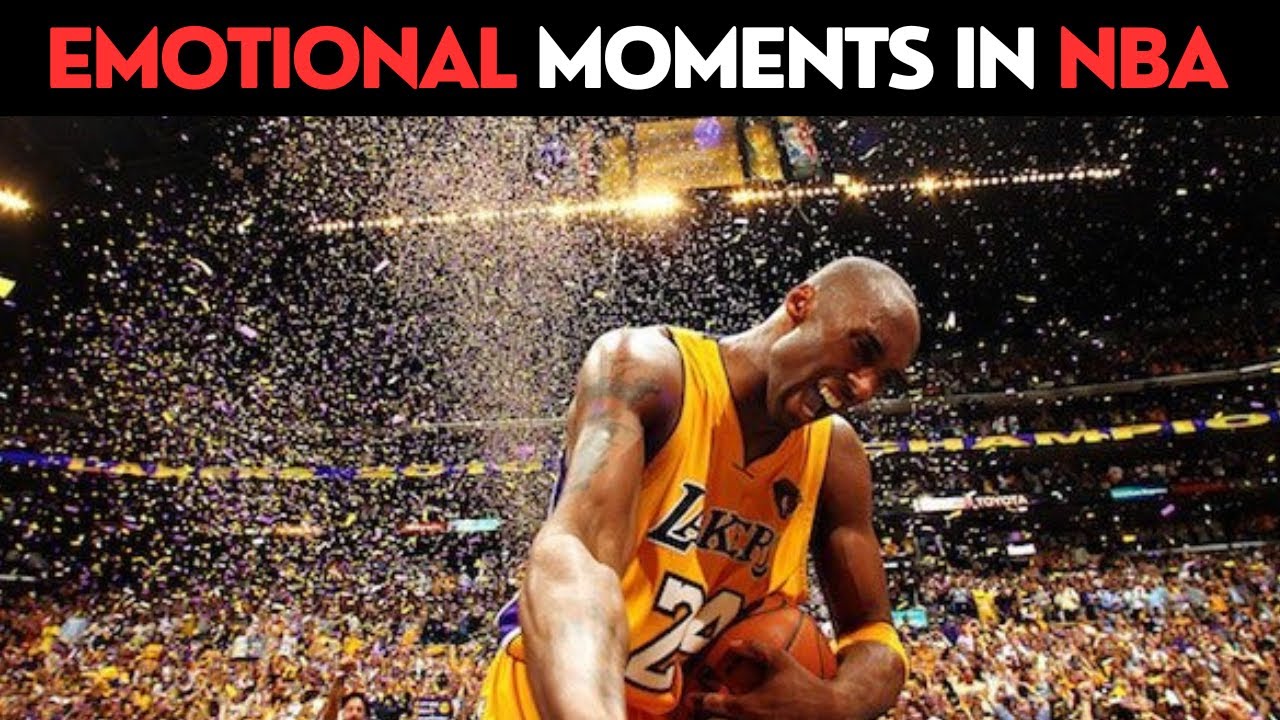 Most Emotional Moments in NBA History | NBA Atheletic Attire - YouTube