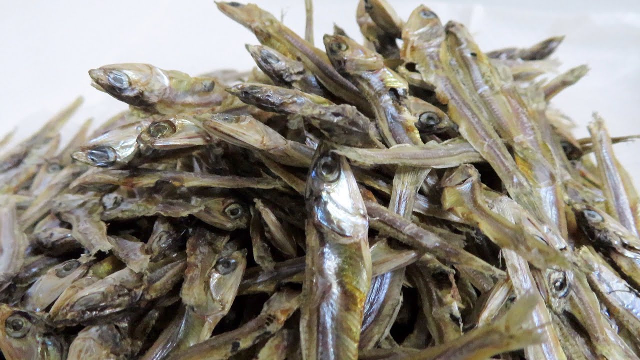 Japanese food - Dried fish candy - "Gomame", A part of New Year's ...