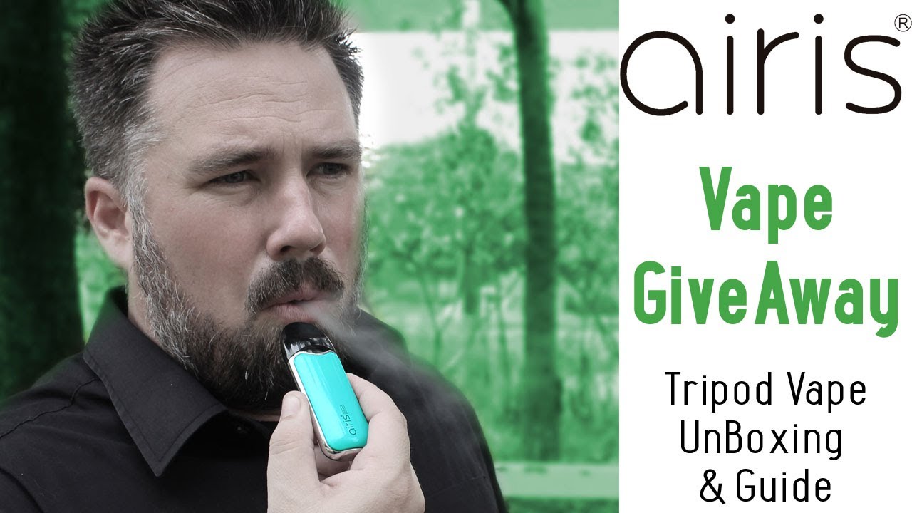 airis Tripod Oil & Wax Vape Unboxing, Usage Guide and Giveaway. - YouTube