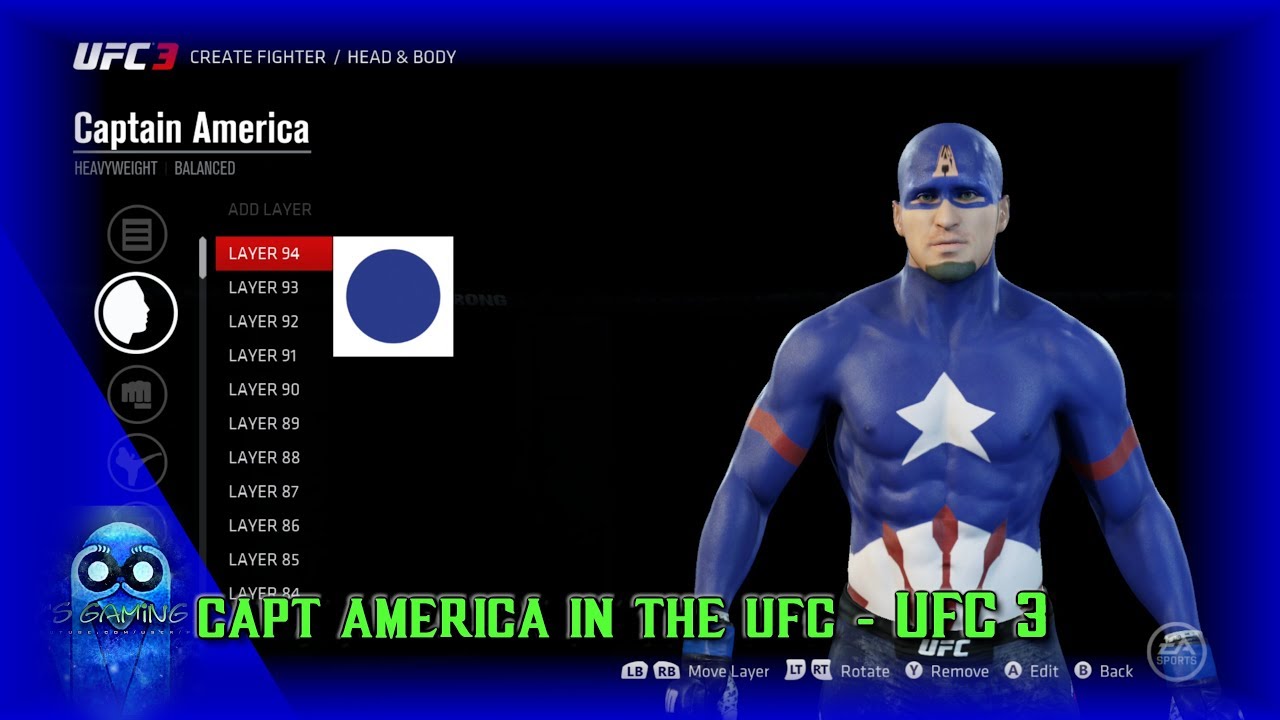 Captain America in the UFC! - UFC3 - YouTube
