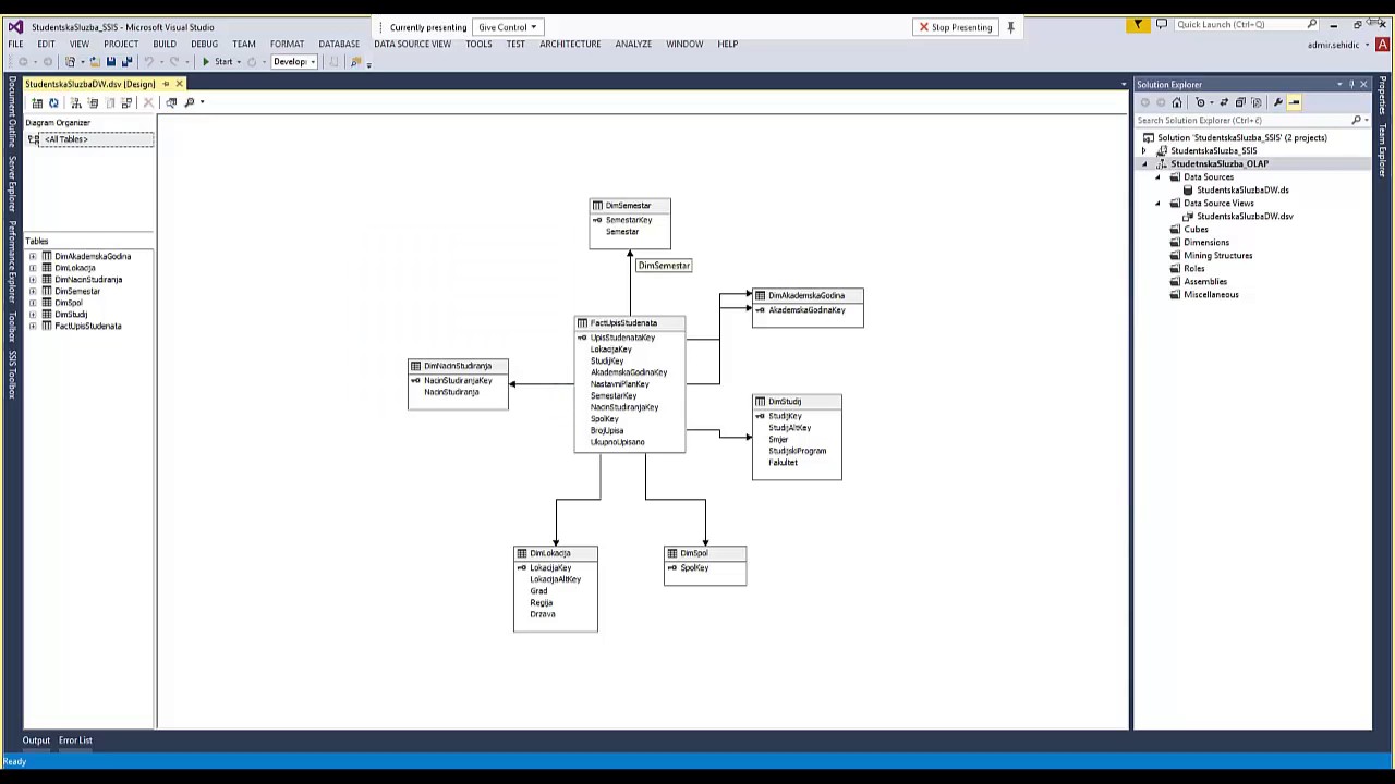Kreiranje kocke podataka - OLAP - YouTube