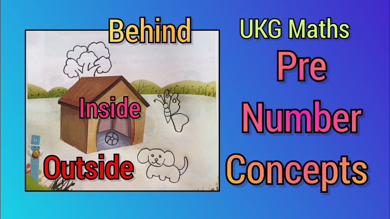 UKG Maths/Pre Number Concept Inside and Outside - YouTube