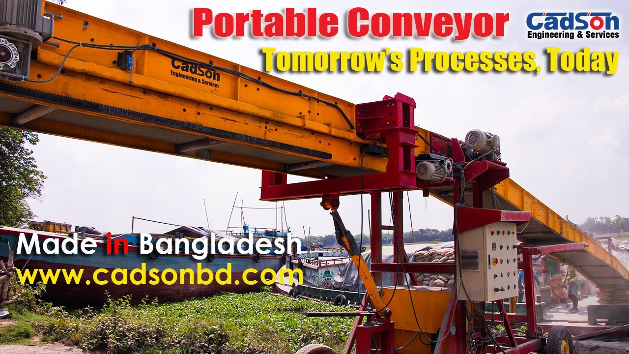 Successful Commissioning of Portable Conveyor at Kaligonj Ghat | Cement ...