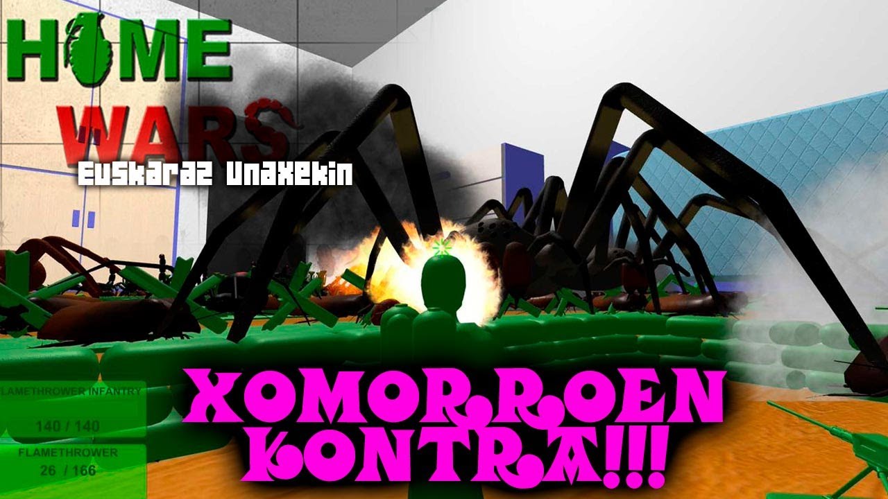 Home Wars euskaraz Gameplay 01 homewars - YouTube