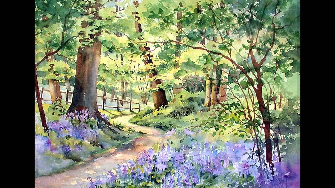 Ann Mortimer - Akvarell művész Fascination - YouTube