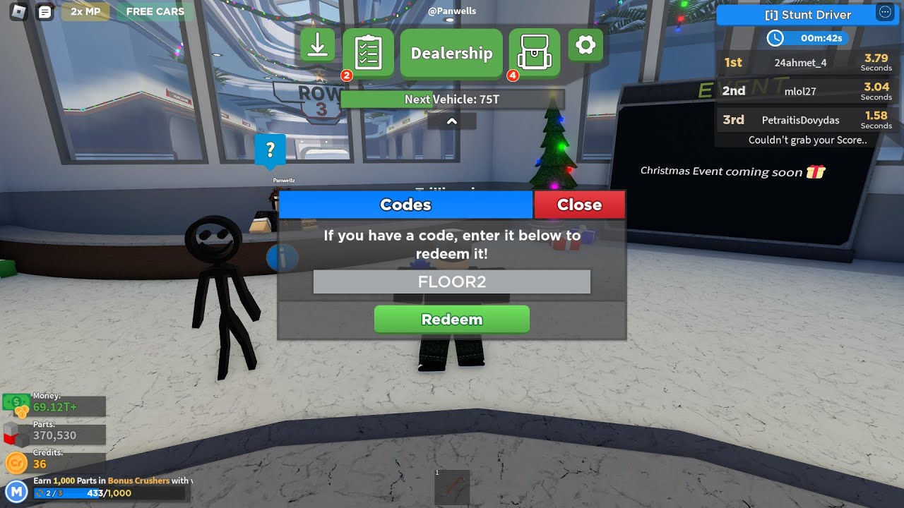 Trying out the new crushers and cars in cc2 roblox - YouTube