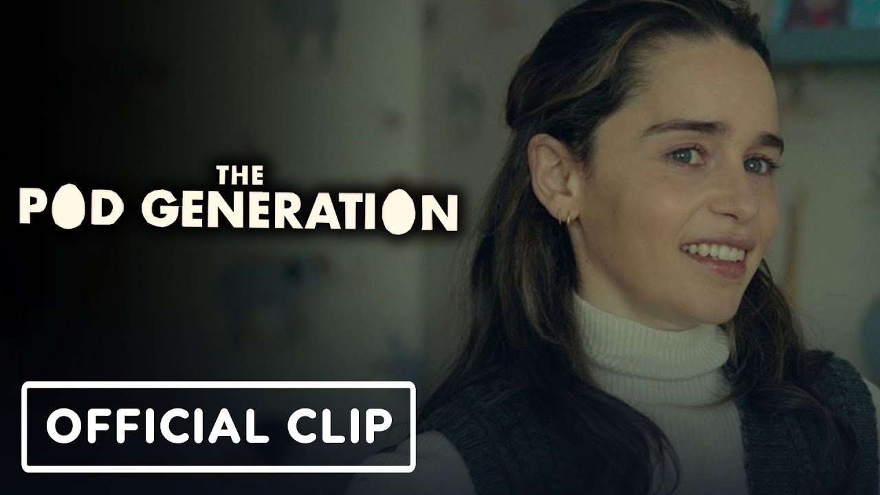 The Pod Generation - Official 'The Baby's Room' Clip (2023) Emilia ...
