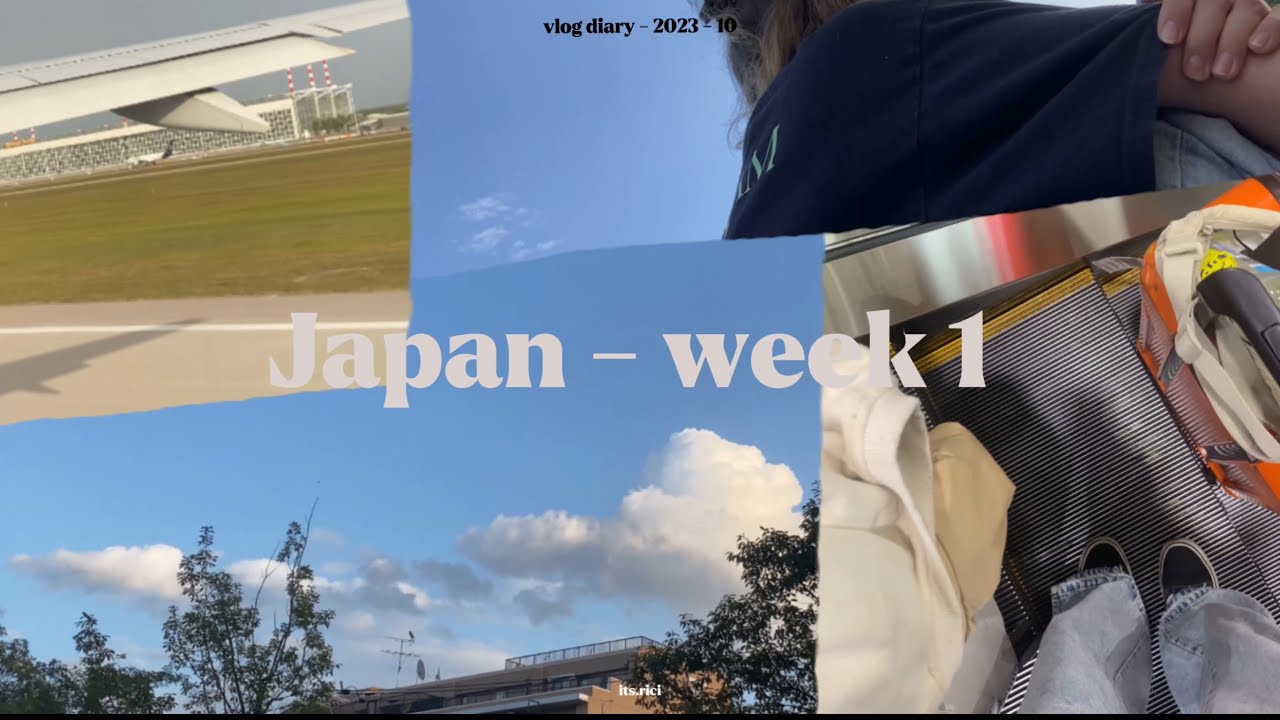 Come spend a week in japan with me 🇯🇵 I JAPAN TRAVEL VLOG week 1 - YouTube