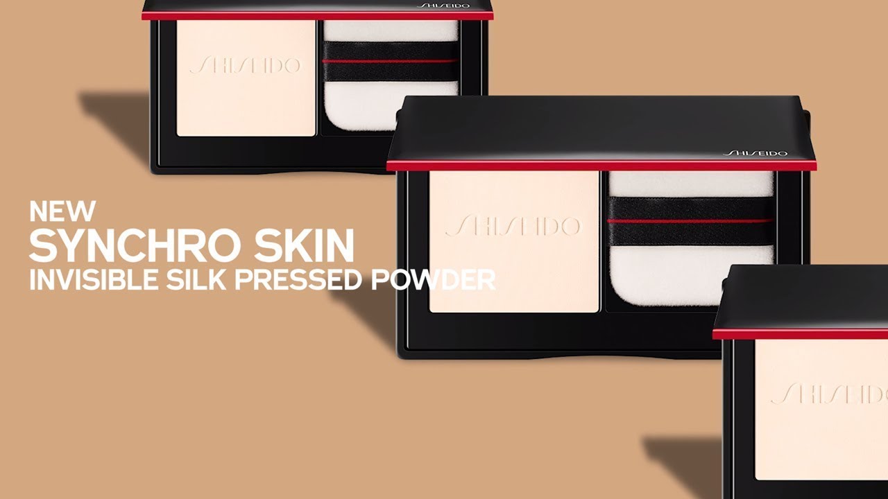 HOW TO:Synchro Skin Invisible Silk Pressed Powder｜SHISEIDO - YouTube