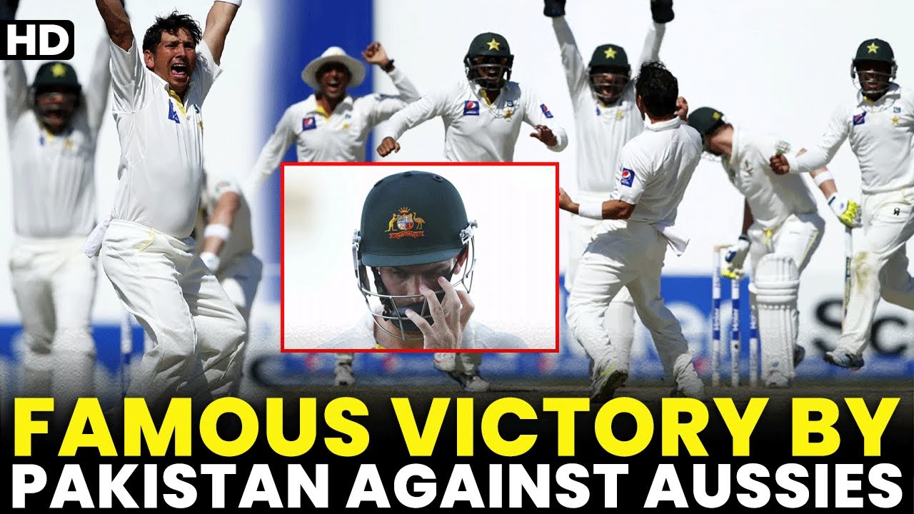 Famous Victory By Pakistan Against Aussies On Day 5 Pakistan Vs