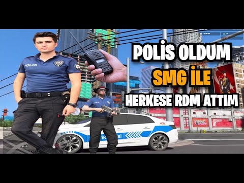 POLİS OLUP HERKESE RDM ATTIM.(Fivem Troll) - YouTube