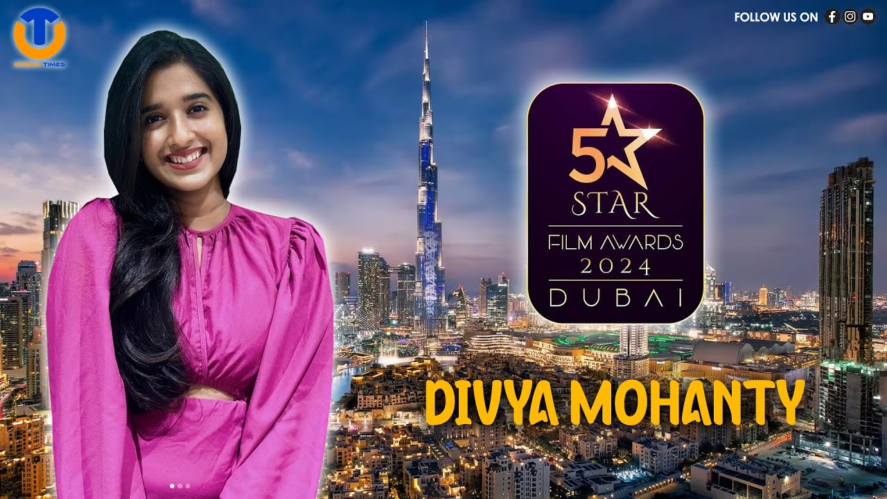 5 Star Film Awards 2024 Dubai | Divya Mohanty, Actress - YouTube