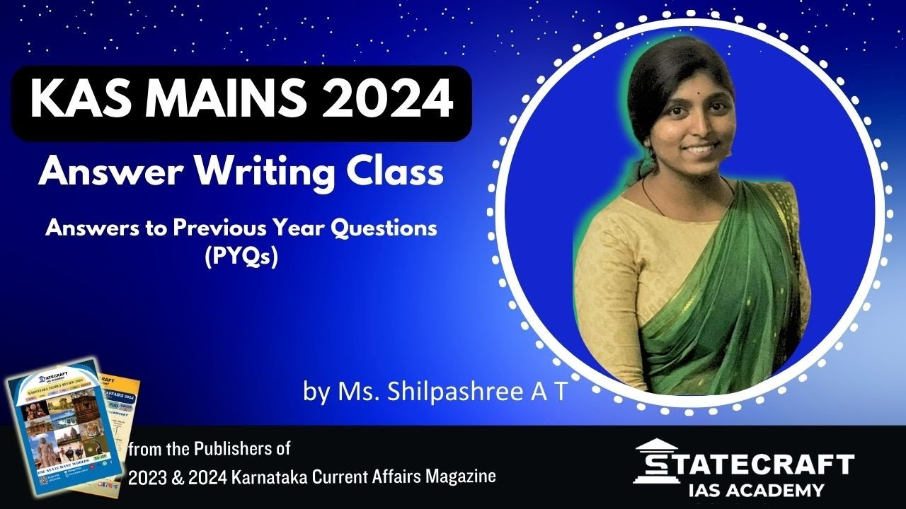 KAS MAINS Answers to Previous Year Questions (PYQs) 2024 - YouTube