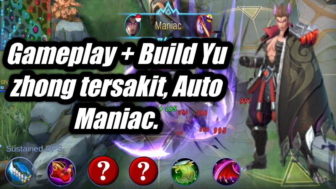 Gameplay & Emblem + Build Yu Zhong Hyper - YouTube