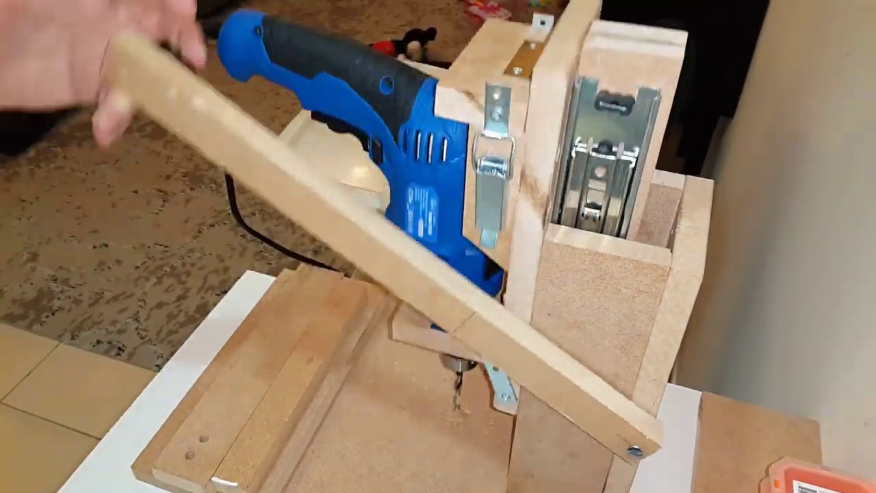 DIY Simple & accurate drill press / Build your drill press easy - YouTube