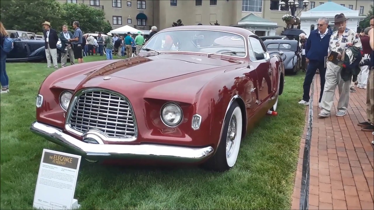 A Walk About the 1952 Chrysler d'Elegance - YouTube