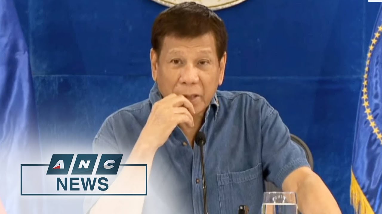 Duterte: Face mask mandate stays until end of my term | ANC - YouTube