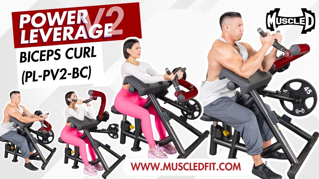 Power Leverage V2 Biceps Curl (PL-PV2-BC) - YouTube