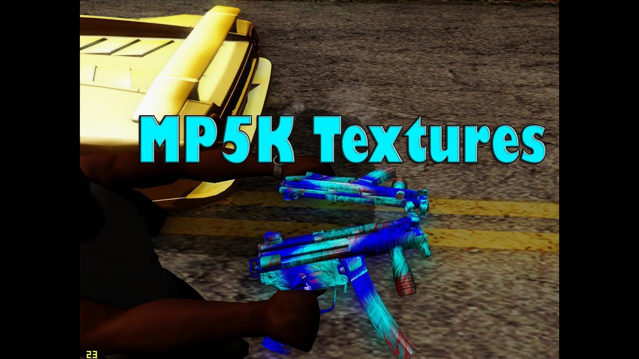 GTA San Andreas Mods - MP5K Textures - YouTube