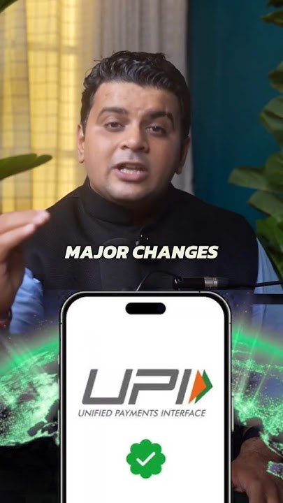 UPI Gets Major Changes! New Rules You Need to Know from August 1st! Viral Sakhiya Insights#india ...