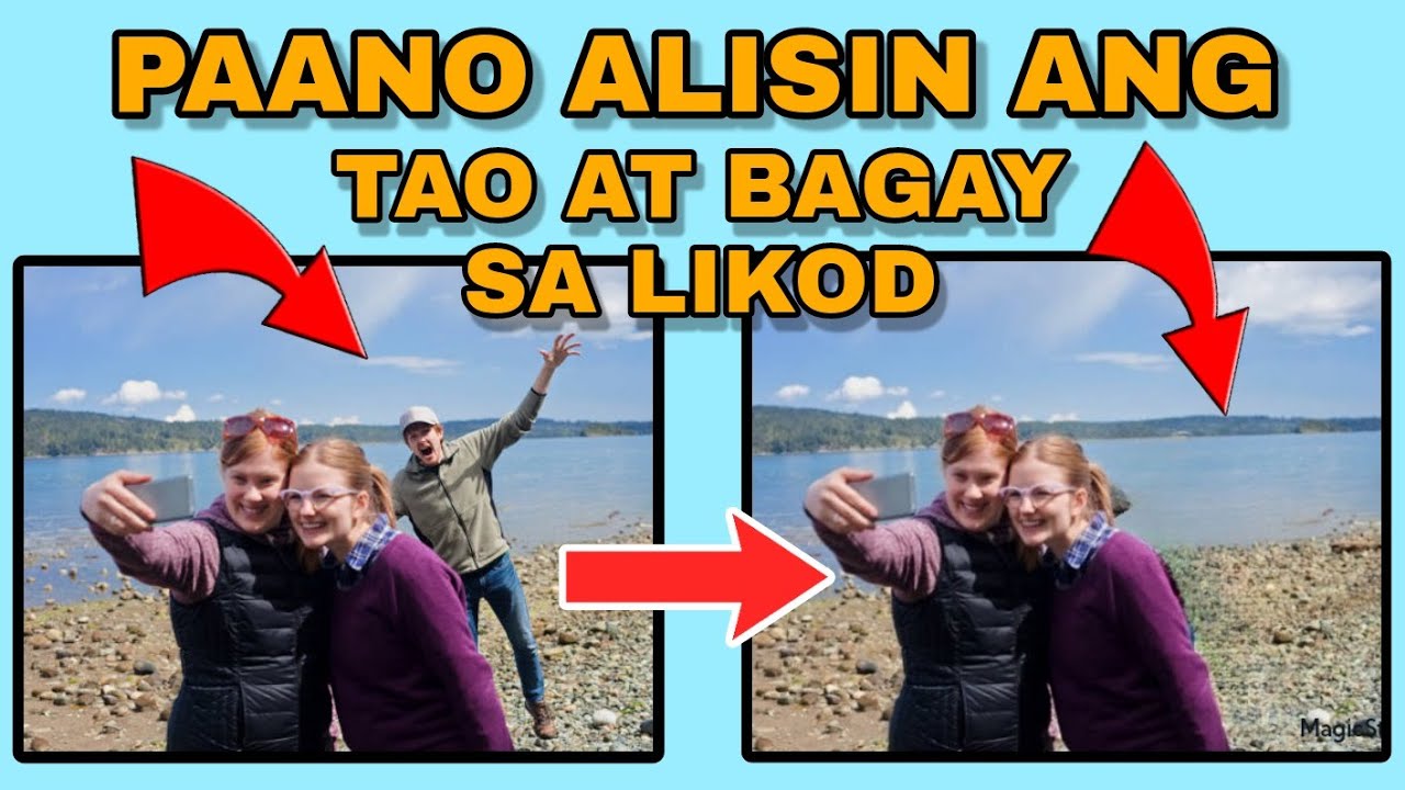PAANO ALISIN ANG MGA TAO AT BAGAY SA LIKOD NG PICTURE NATIN NA HINDI KASAMA | JOVTV - YouTube