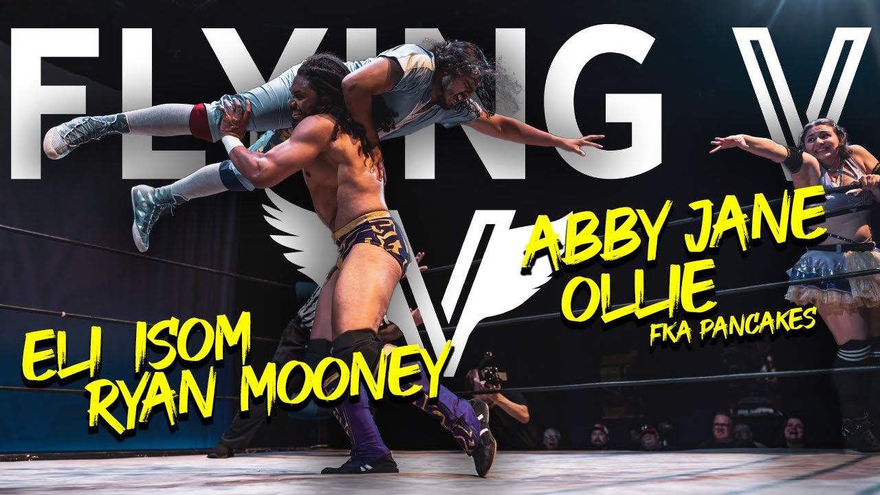 Flying V Fights: Pro Wrestling - [FULL MATCH] Ollie & Abby Jane vs Ryan ...